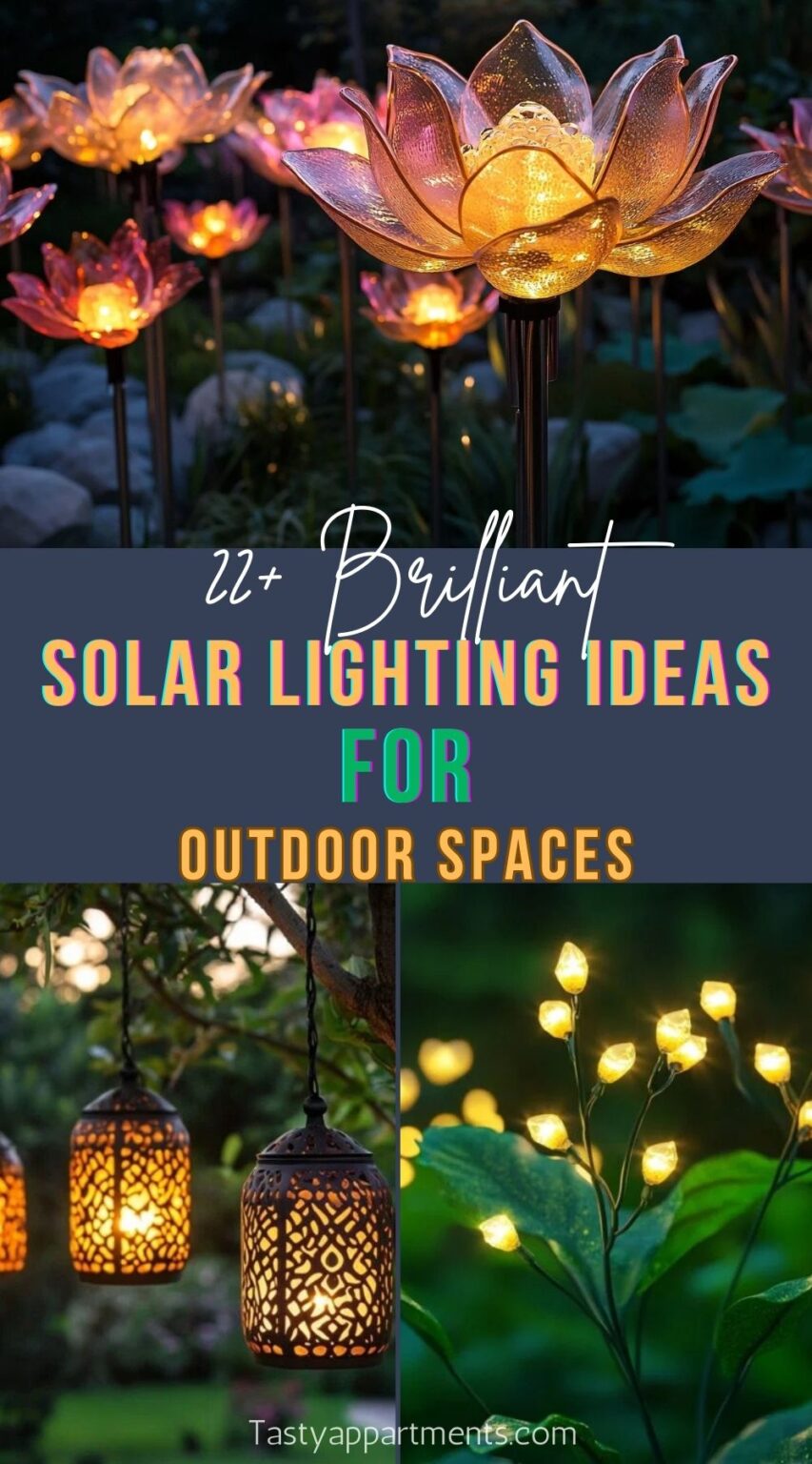 22+ Brilliant Solar Lighting Ideas for Outdoor Spaces 2025