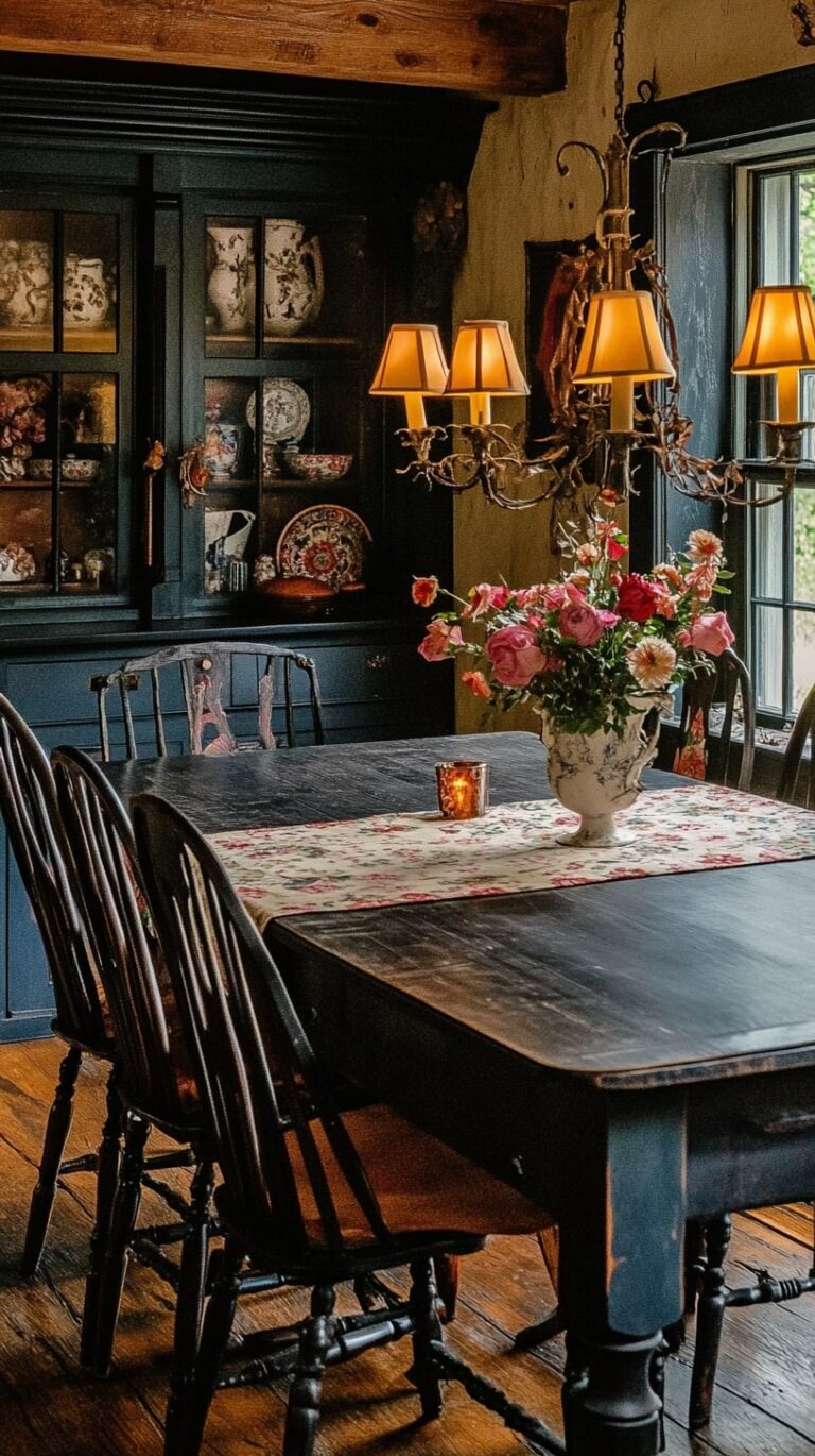 15+ Dark Cottagecore House Interiors ideas For A Cozy Retreat